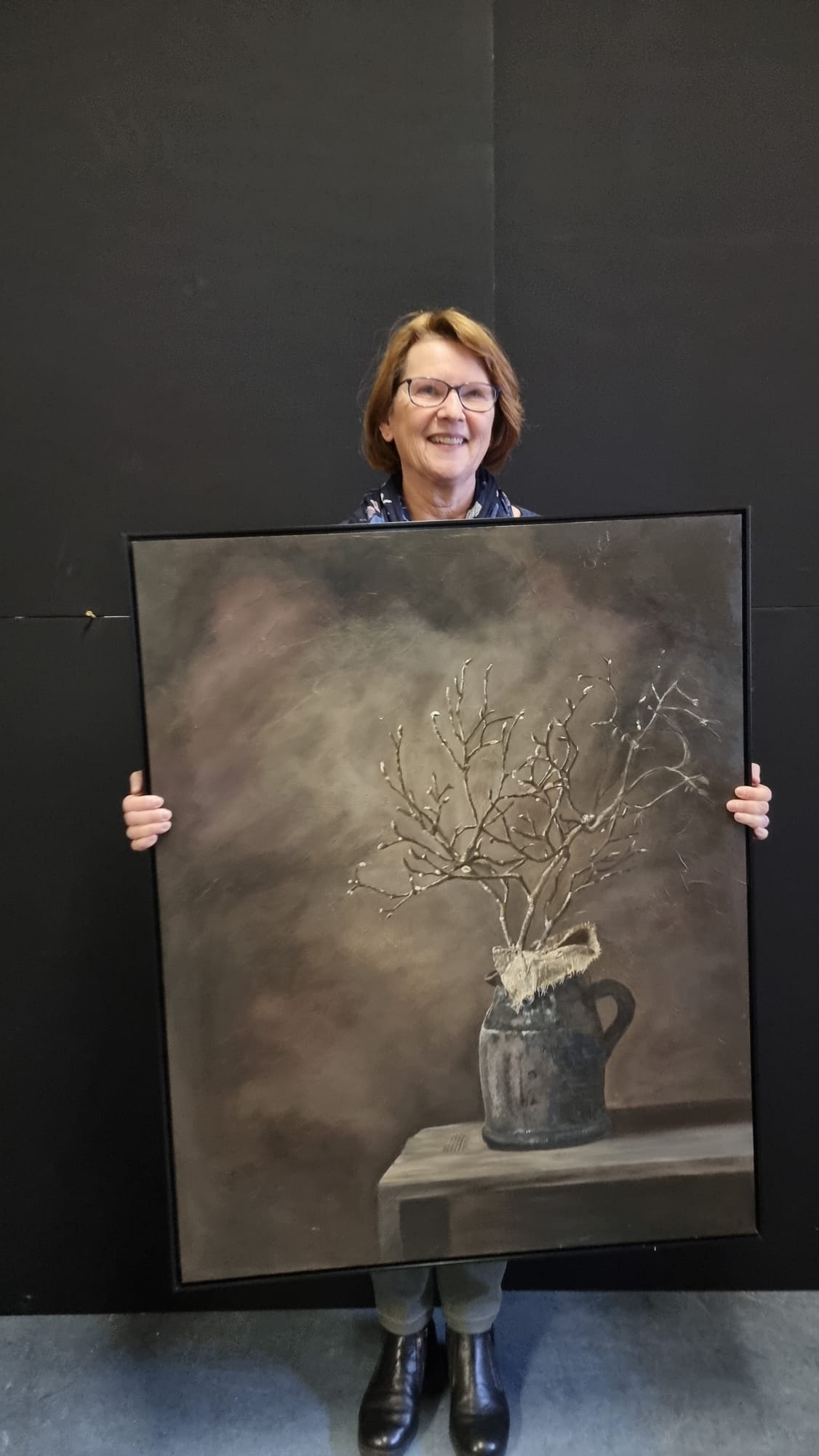 Olieverf schilderijen geschilderd door onze cursisten